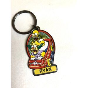 Universal | Other | Simpsons Ride Keychain Ryan | Poshmark